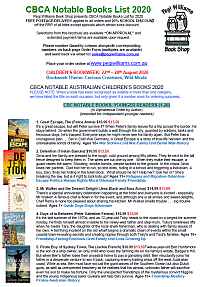 CBCA Notable Books Catalogues